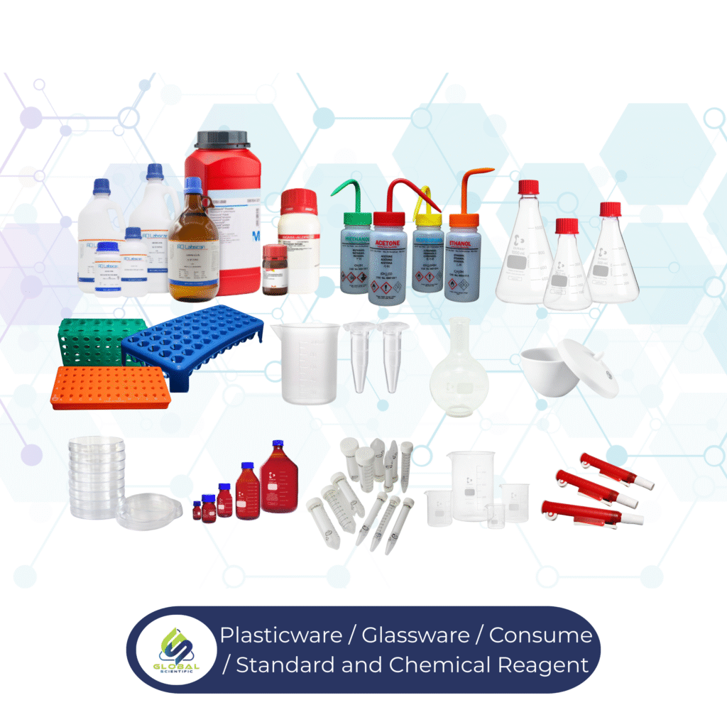 Plasticware / Glassware / Consume / Standard and Chemical Reagent ...